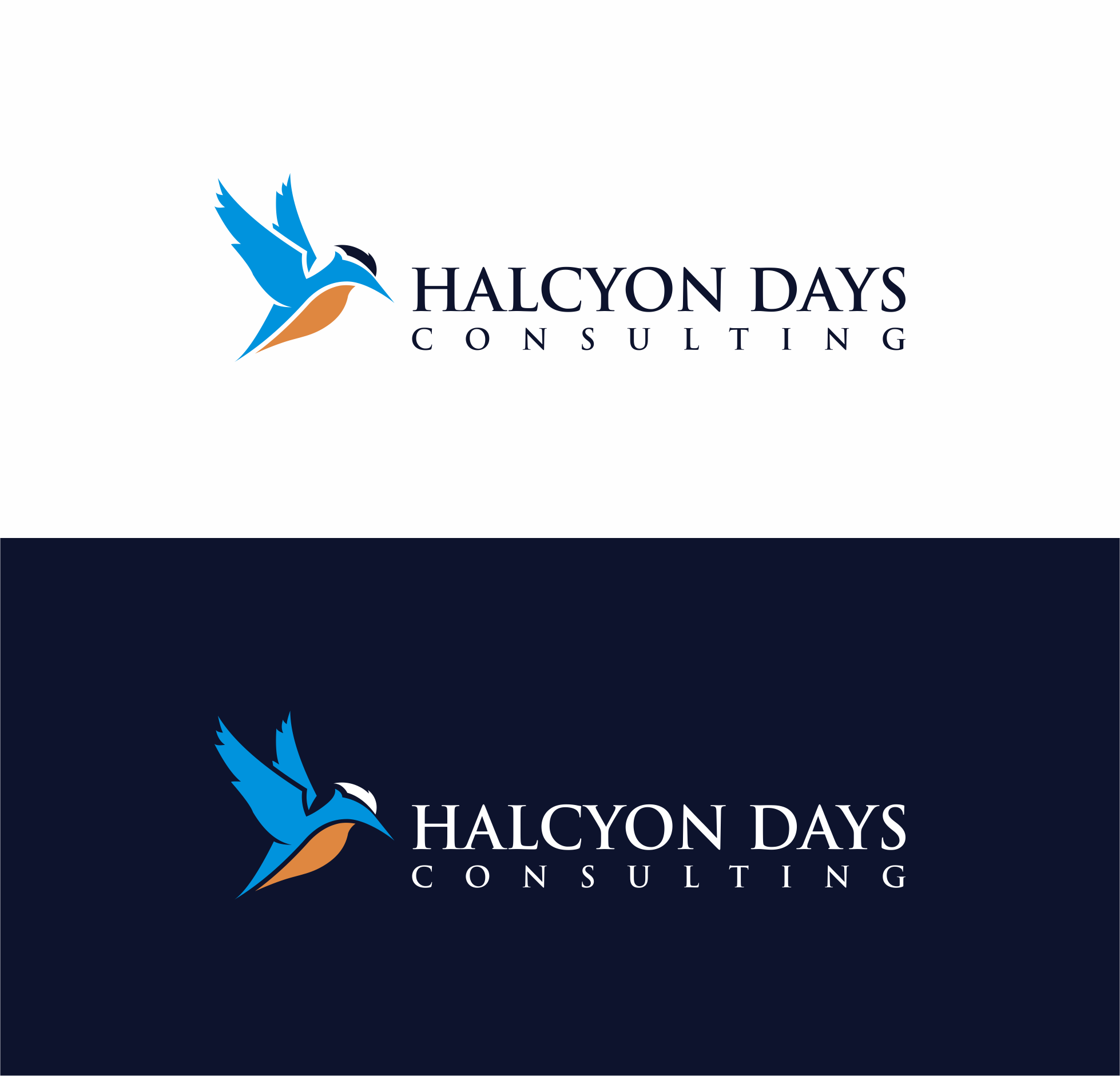 Logo Design for Halcyon Days Consulting by anggi 3 | Design #23970803