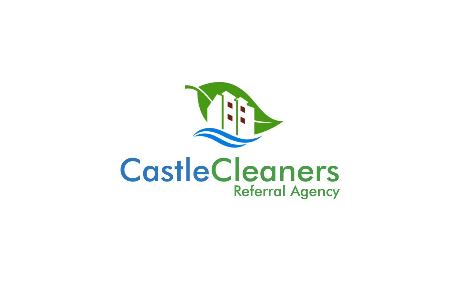 Modern, Playful, House Cleaning Logo Design for CastleCleaners Referral ...