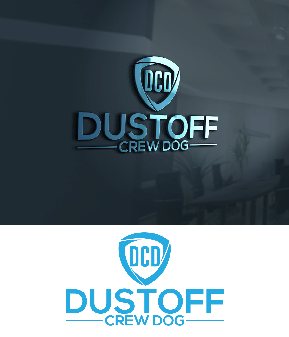 Logo Design for "Dustoff Crew Dog" or abbreviated as (DCD) by jeenastodio346 | Design #23971167