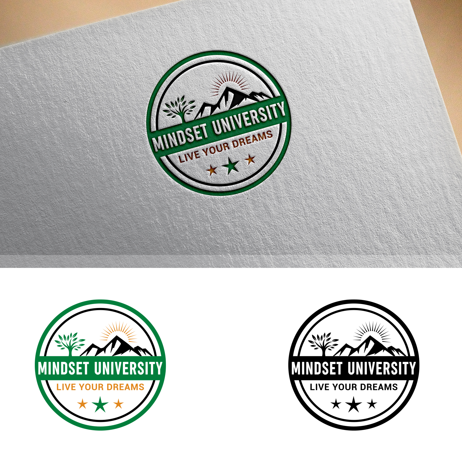 Bold, Modern, Education Logo Design for Mindset University by MG ...