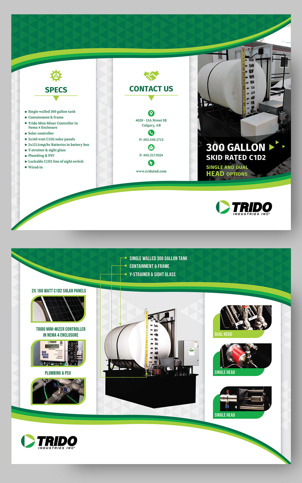 Brochure Design for TRIDO Industries by CG PRITAM | Design #24030922