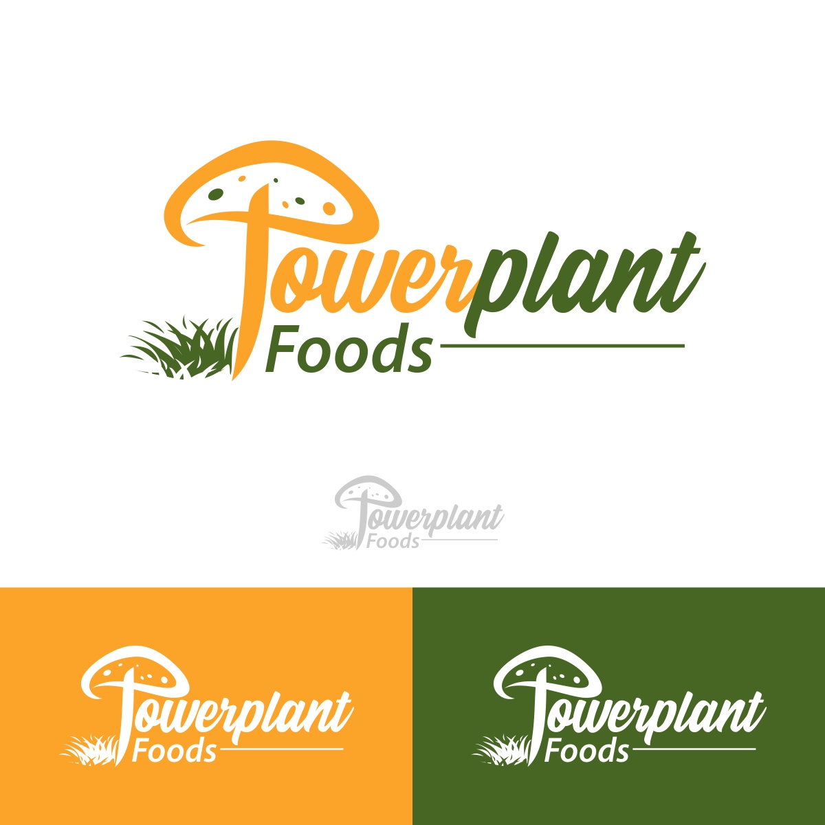 Bold, Colorful Logo Design for Powerplant Foods or Power Plant Foods by ...
