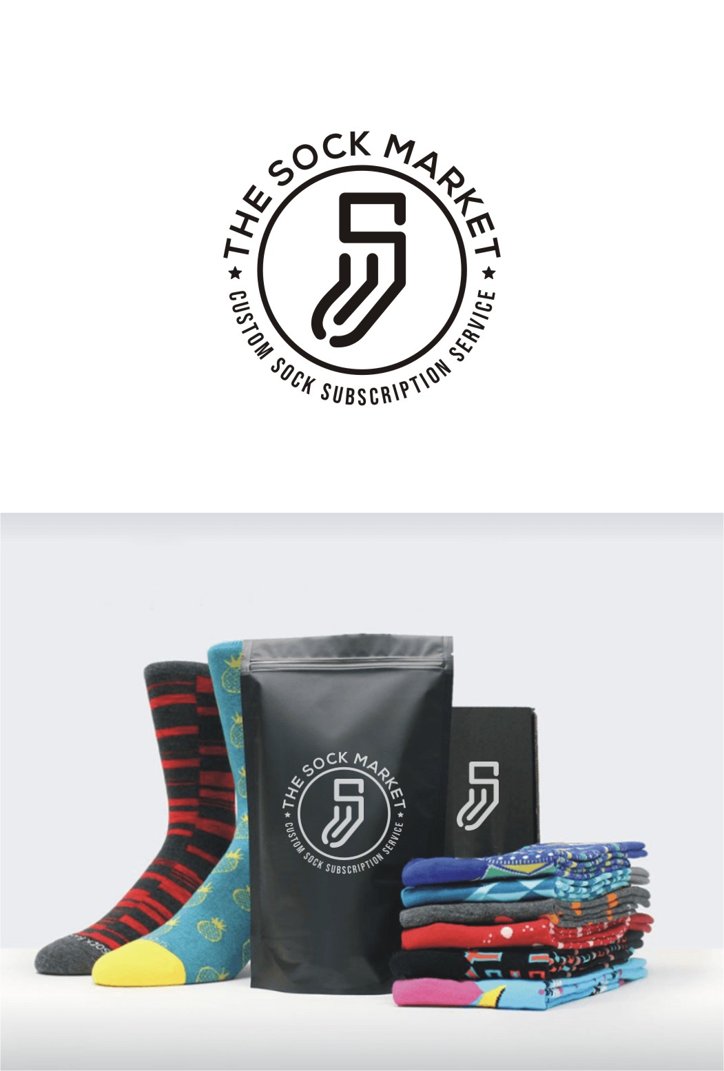 Logo Design for " The Sock Market " if we can somehow design one thats ...