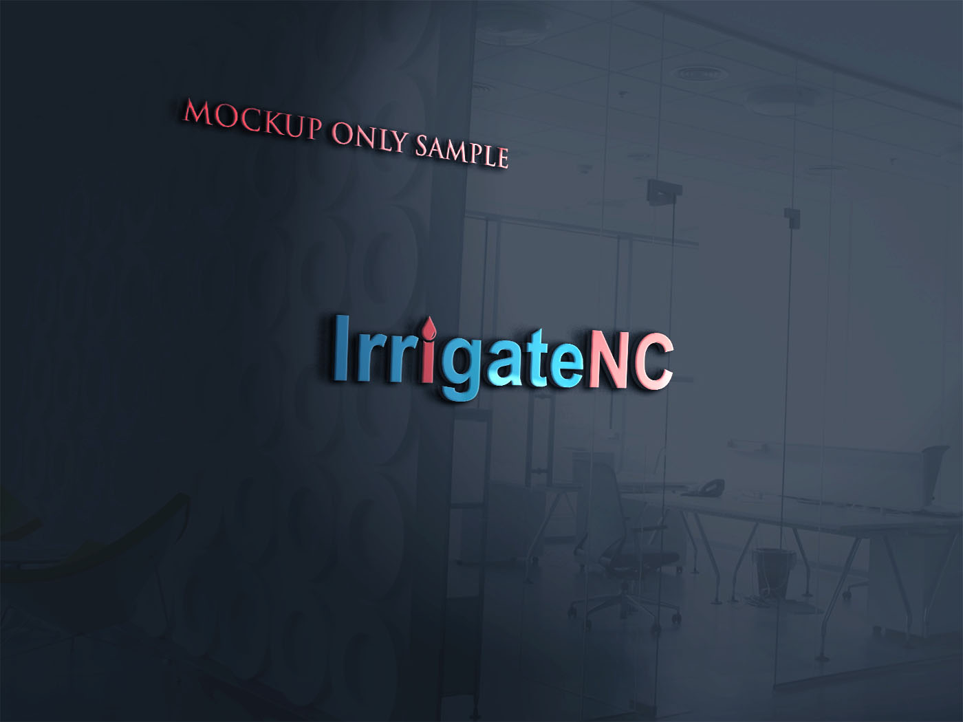 Masculine, Elegant, Landscaping Logo Design for Irrigatenc by Ochieng ...