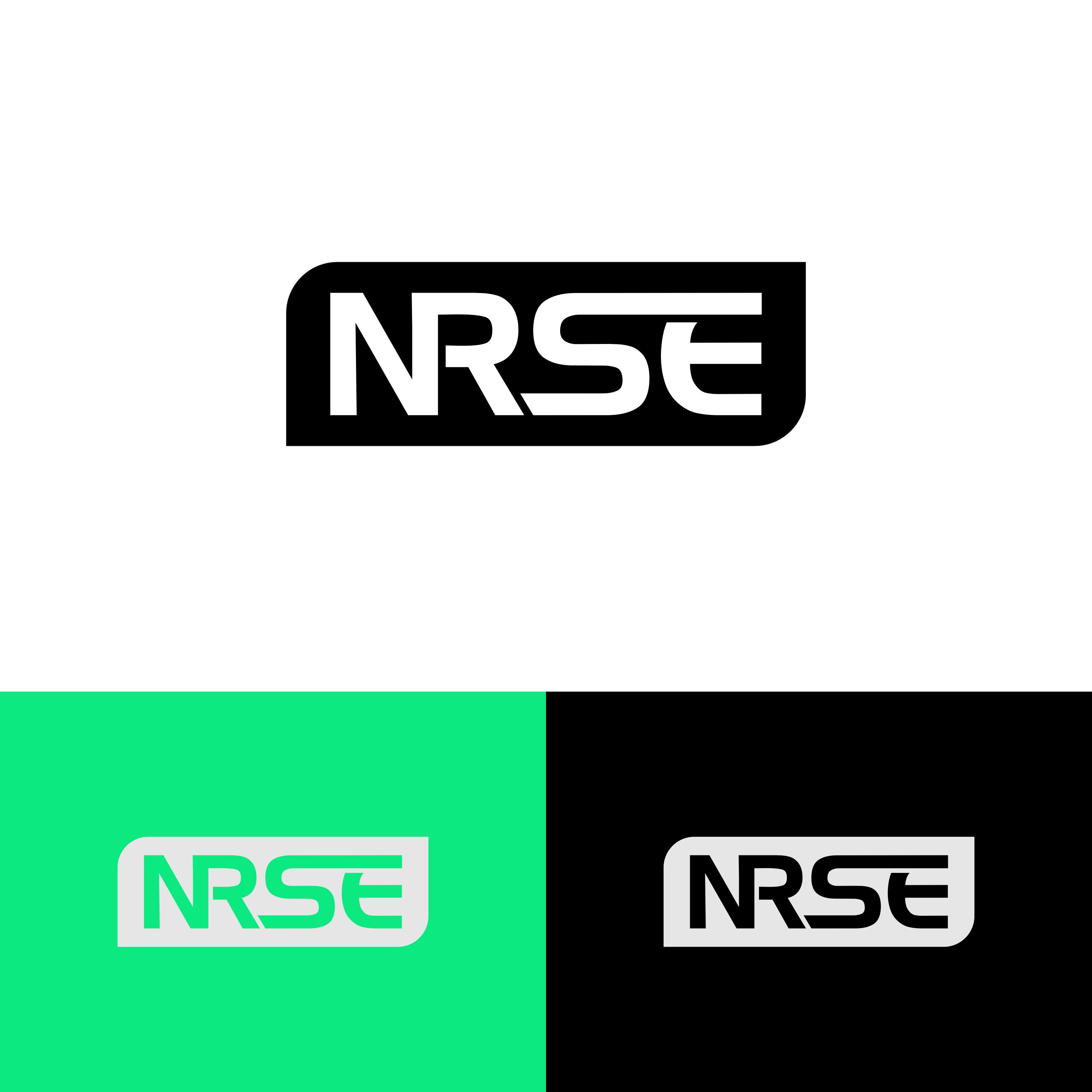 Modern, Serious Logo Design for NRSE by V Solutions | Design #24022440