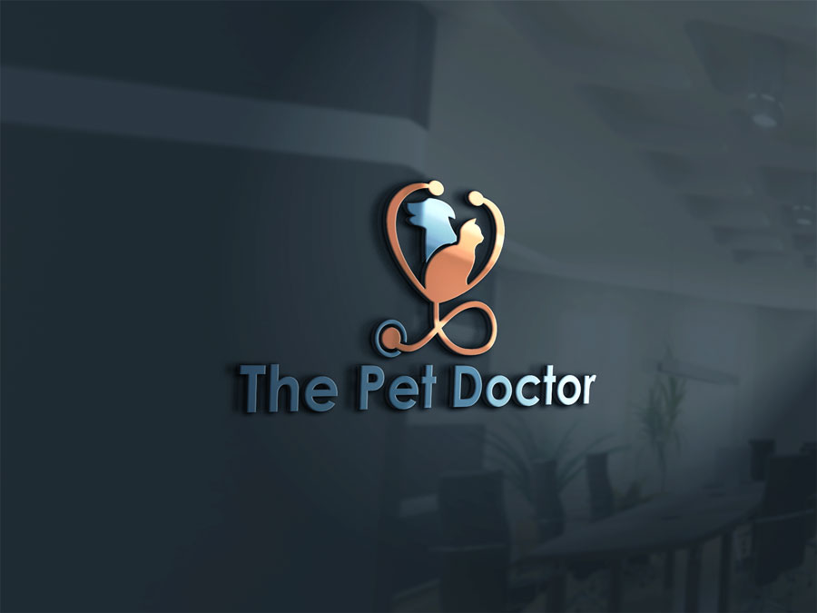 Bold, Economical Logo Design for The Pet Doctor by Helpless Designer ...