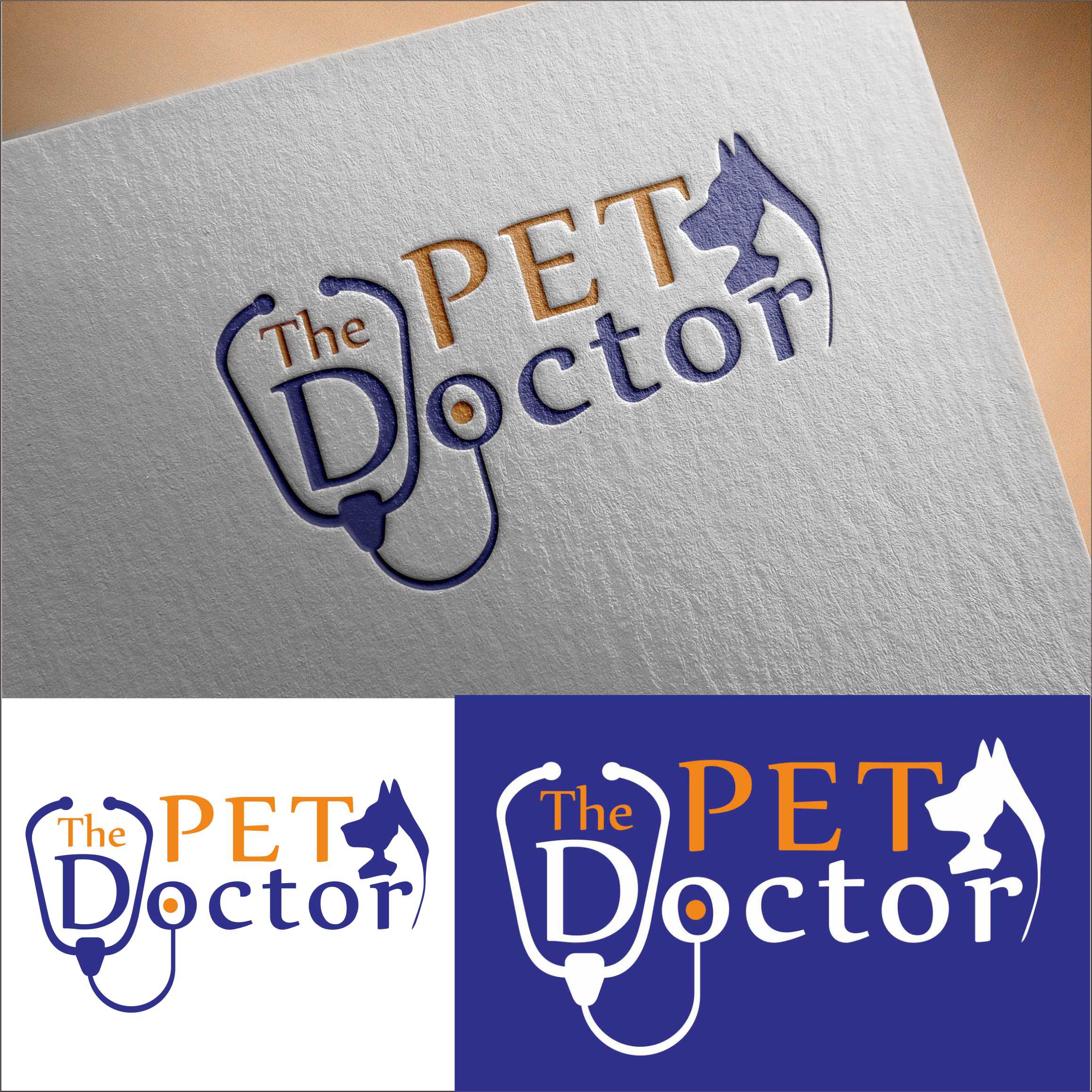 Bold, Economical Logo Design for The Pet Doctor by Rafael seno art ...