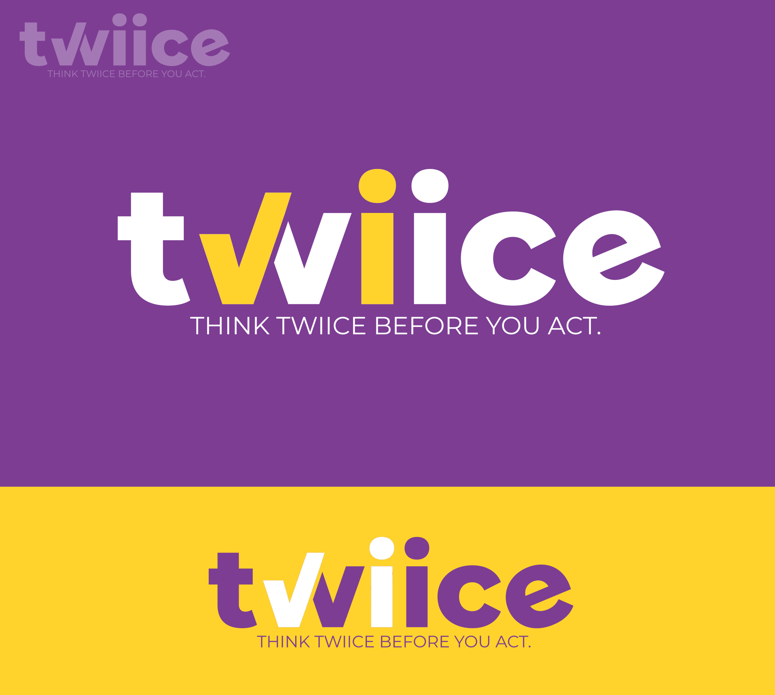 Modern, Colorful Logo Design for twiice or Twiice by Atroxic Design ...