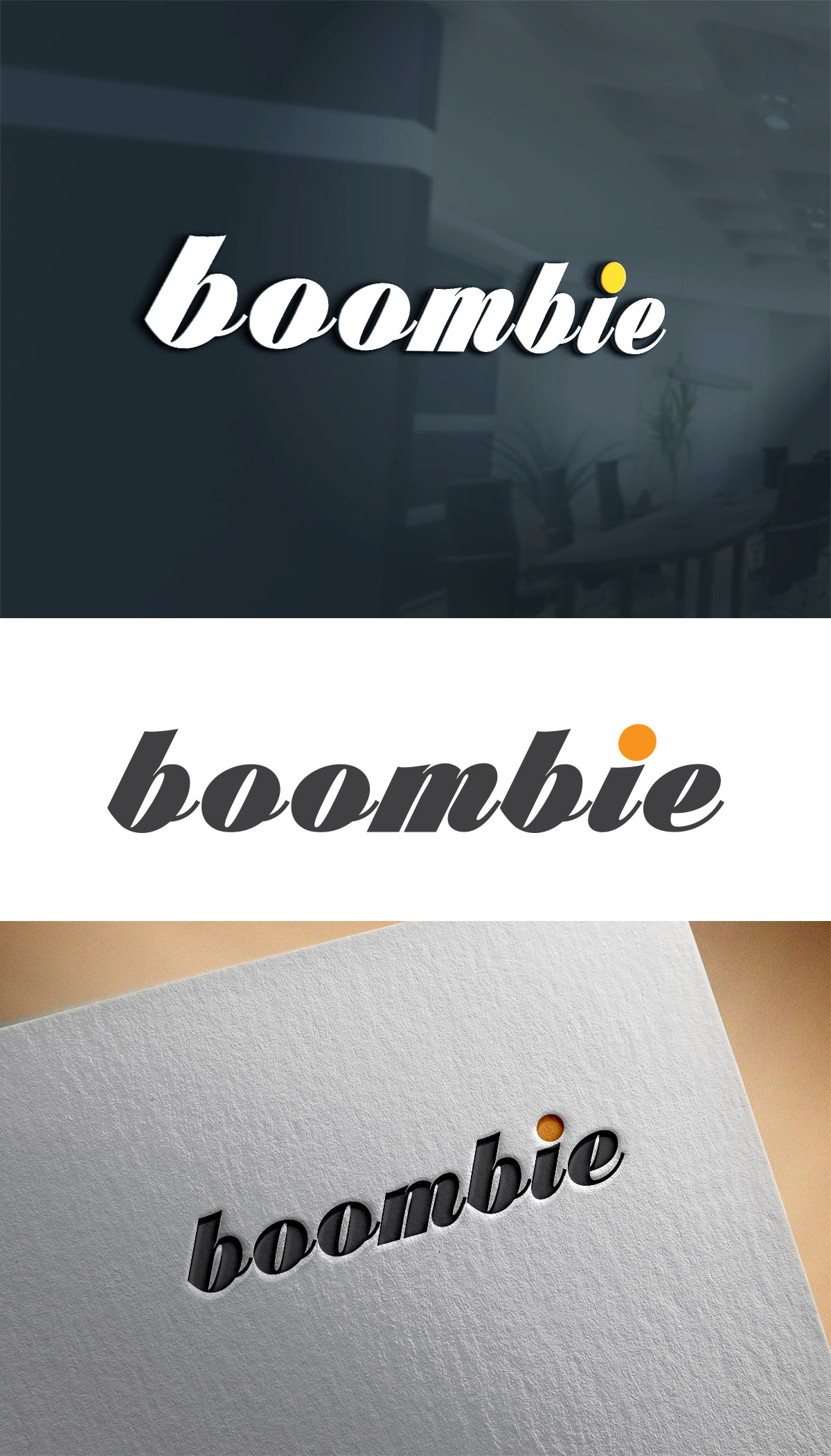 Logo Design for Boombie by logograph | Design #24058860