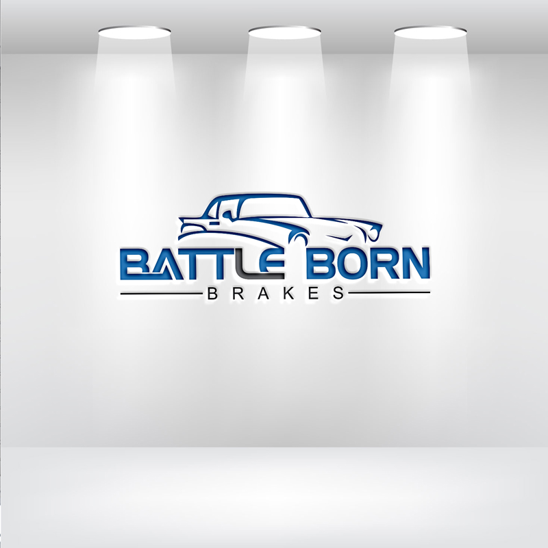 Masculine, Traditional Logo Design for Battle Born Brakes by Basmala122 ...