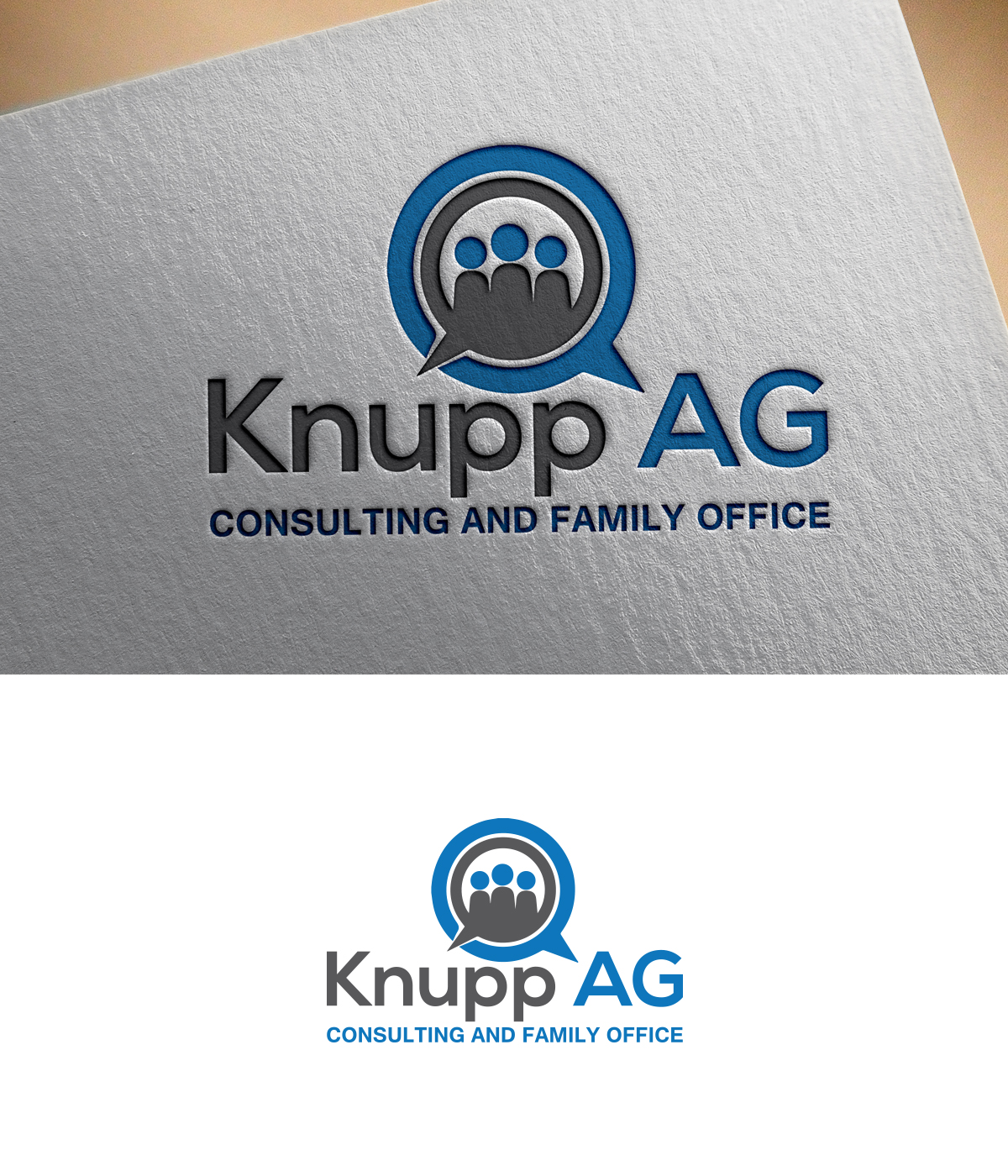Elegant, Traditional, Consulting Logo Design for Knupp, Consultin ...
