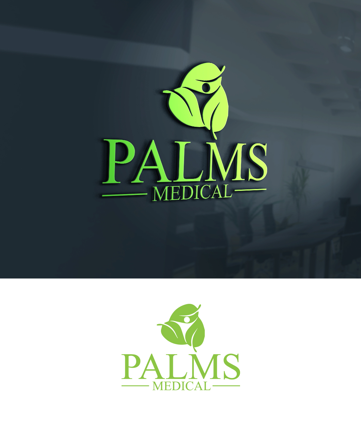 Logo Design for Palms Medical by jeenastodio346 | Design #24059211