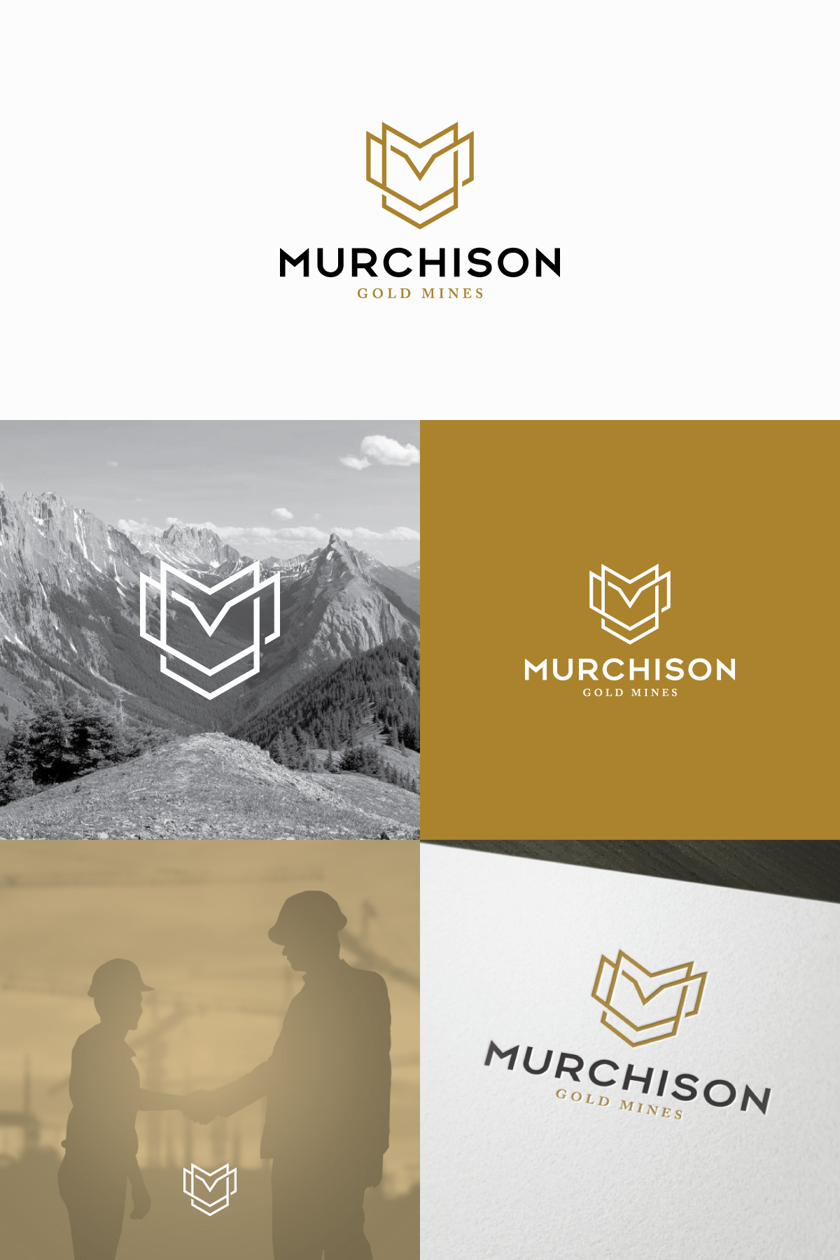 Serious, Masculine, Exploration Logo Design for Murchison Gold Mines by ...