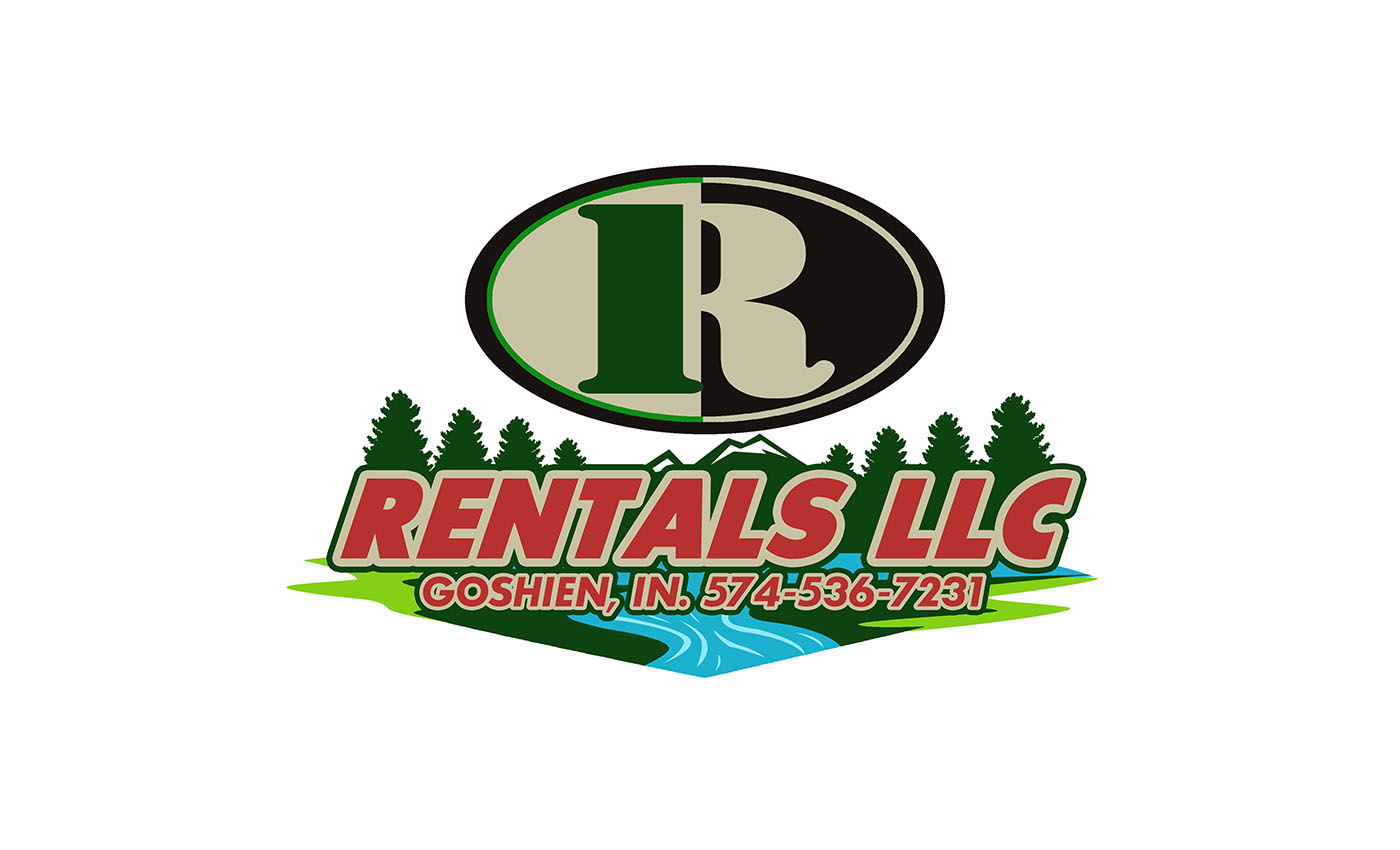 Logo Design for R Rentals LLC Goshen, IN. 574-536-7231 by NILDesigns ...