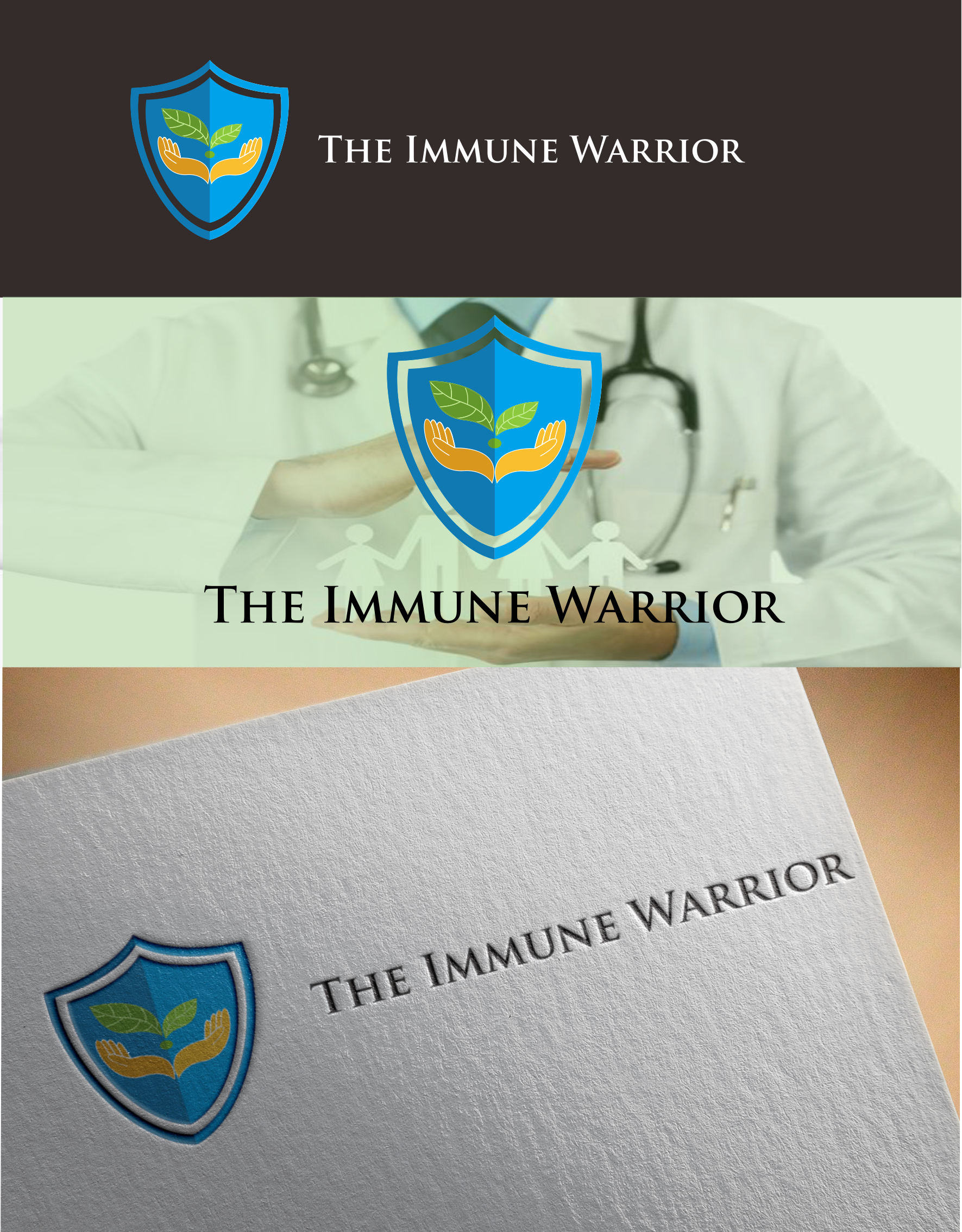 Logo Design for The Immune Warrior by yudi 9 | Design #24120795
