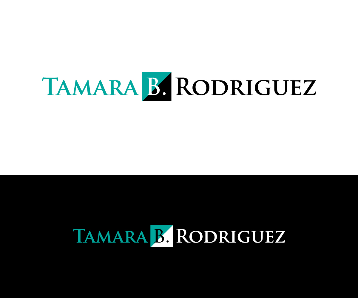 Bold, Modern Logo Design for "Tamara B. Rodriguez" or just "Tamara" by ...