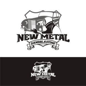 Sandblasting Logos | 96 Custom Sandblasting Logo Designs