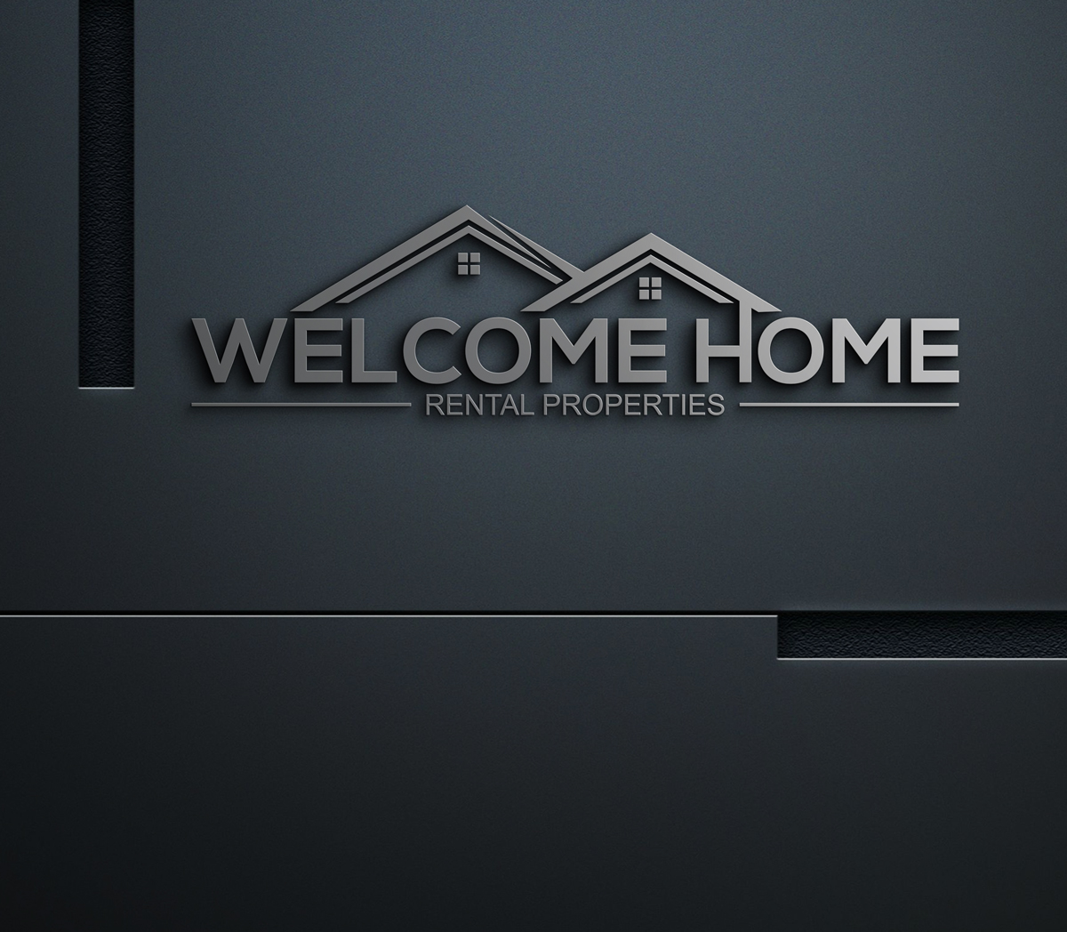 Modern, Professional Logo Design for Welcome Home Rental Properties by ...