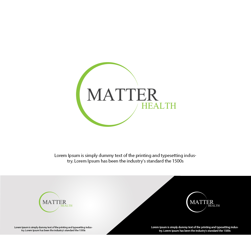 Modern, Bold, Healthcare Logo Design for MATTER or MATTER HEALTH by ...