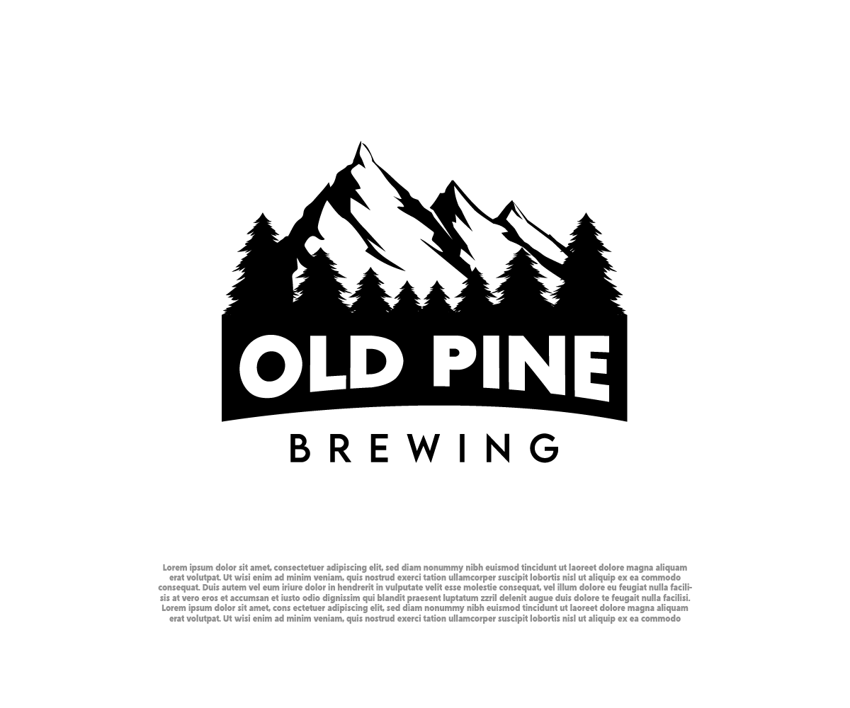 Conservative, Bold Logo Design for Old Pine Brewing by Ng V Duc | Design #24153499