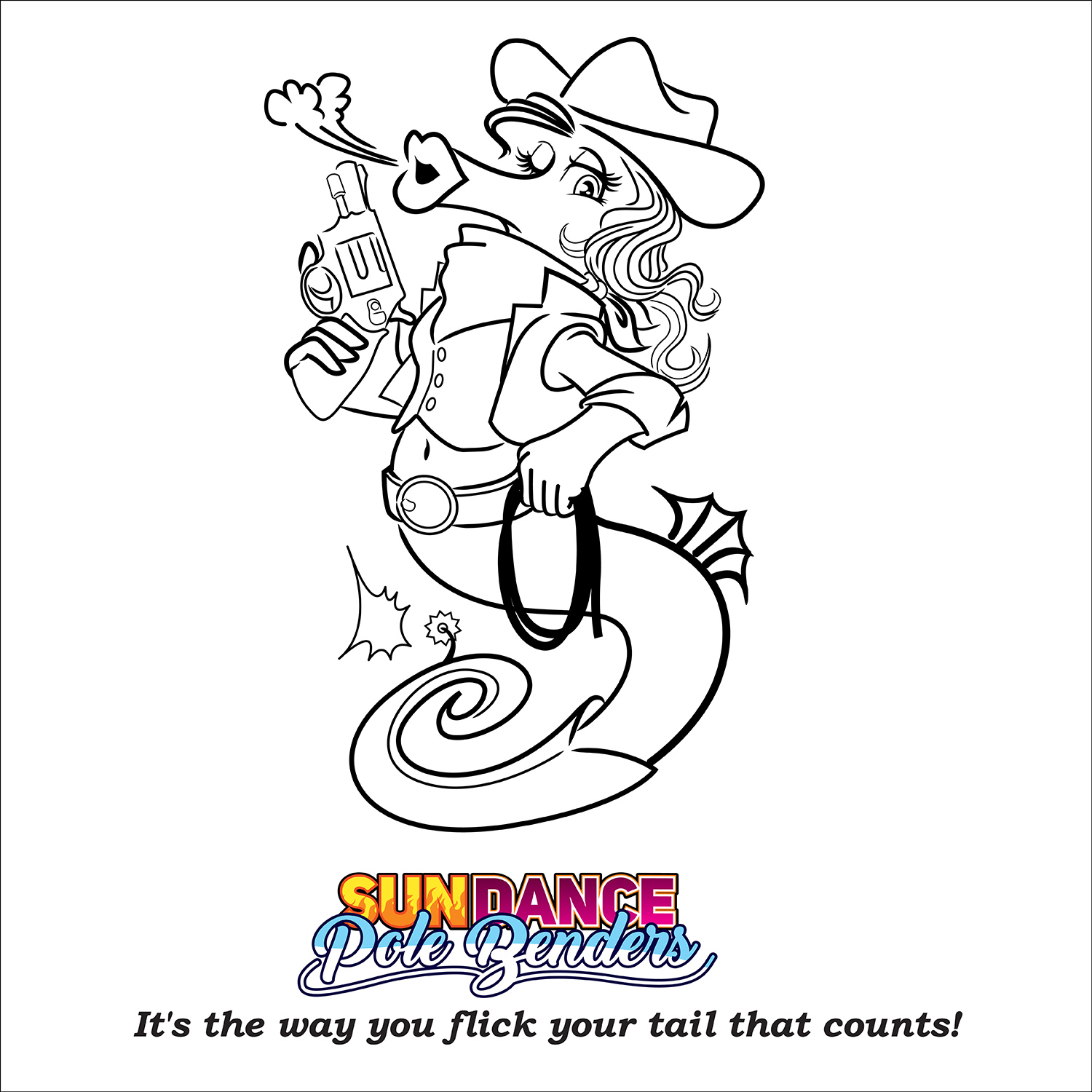 T-shirt Design for Sundance Coastal Pole Benders by DAVIDEZIGN | Design ...