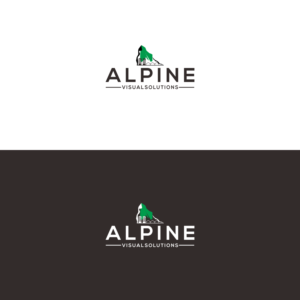 Serious, Modern Logo Design for Alpine Visual Solutions by Helpless ...
