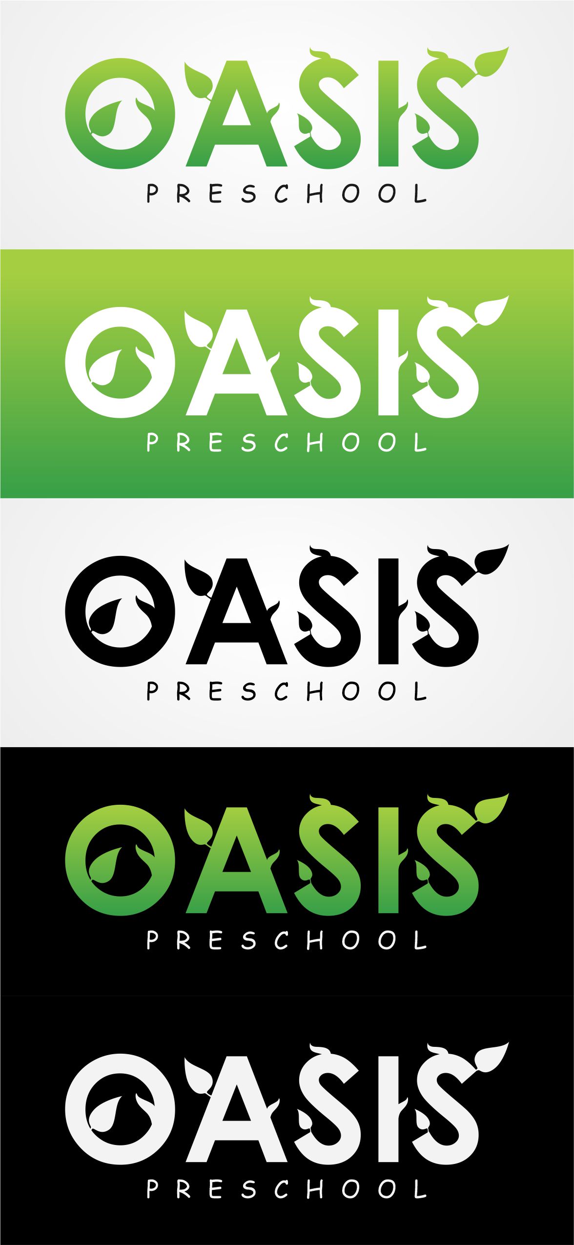 Logo Design for Oasis Preschools by Jayesh 2 | Design #24187702