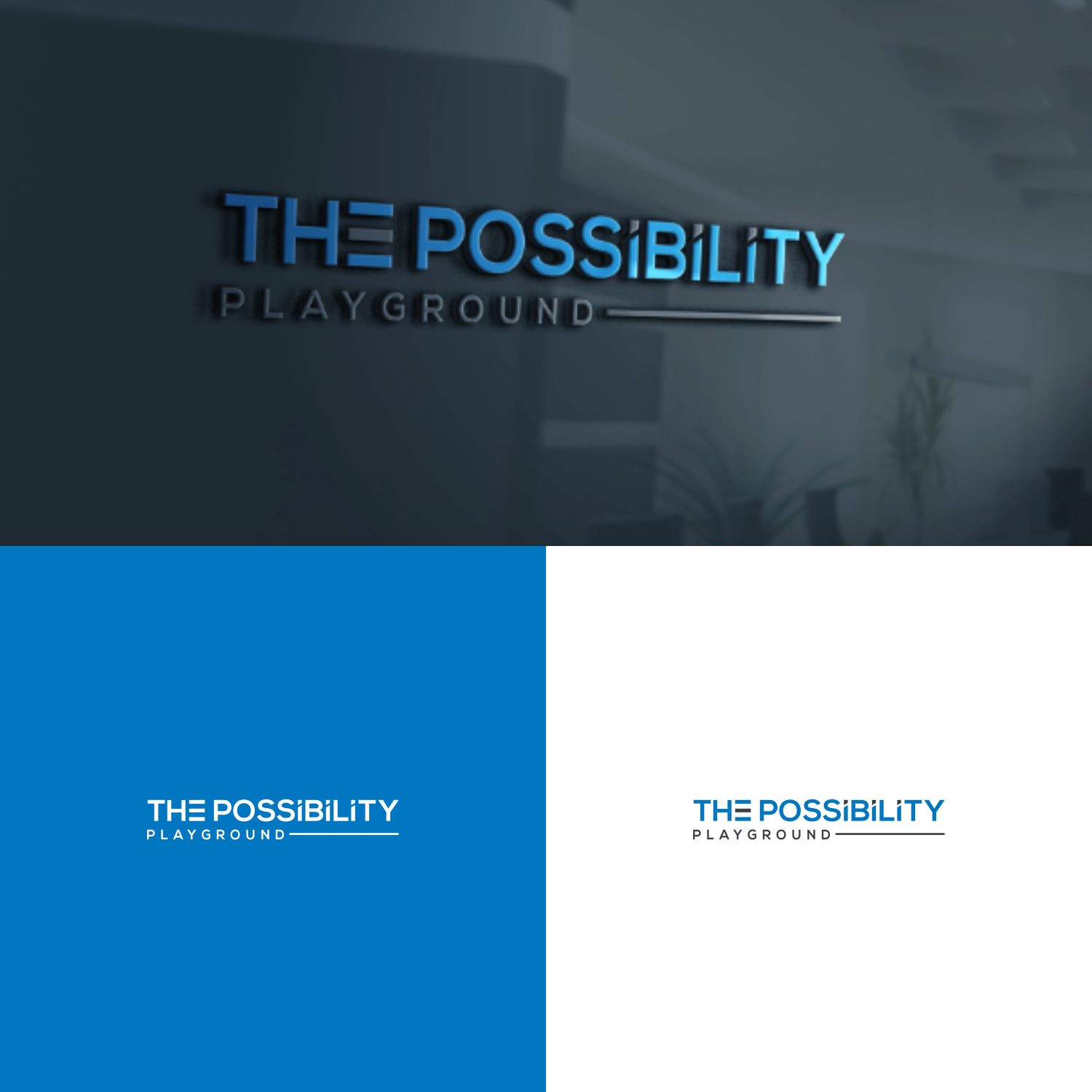 Conservative, Bold Logo Design for "The Possibility Playground" or ...