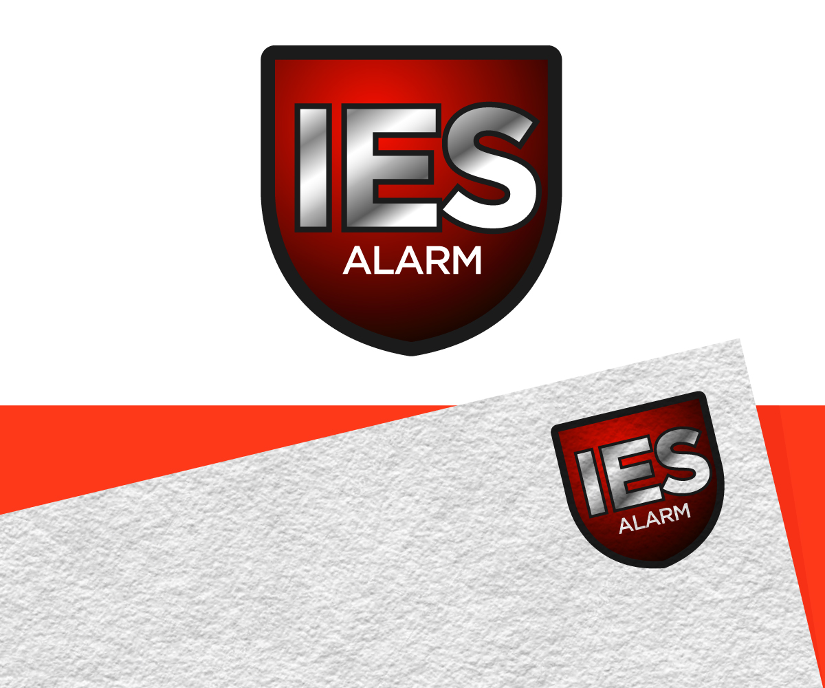 Bold, Serious, Security Logo Design for IES Alarm by Jay Design ...