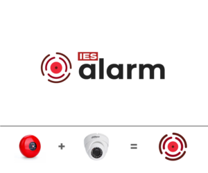 Business Alarm Security Company | 81 Logo Designs for IES Alarm