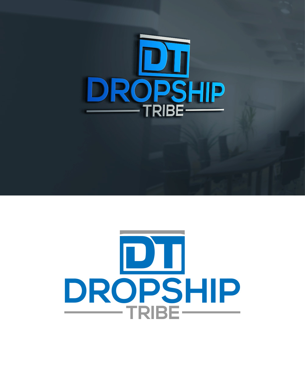 Modern, Professional, Shopify Logo Design for Dropship Tribe by zainy ...