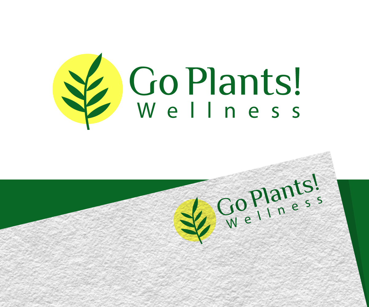Professional, Elegant Logo Design for Go Plants Wellness or Go Plants ...