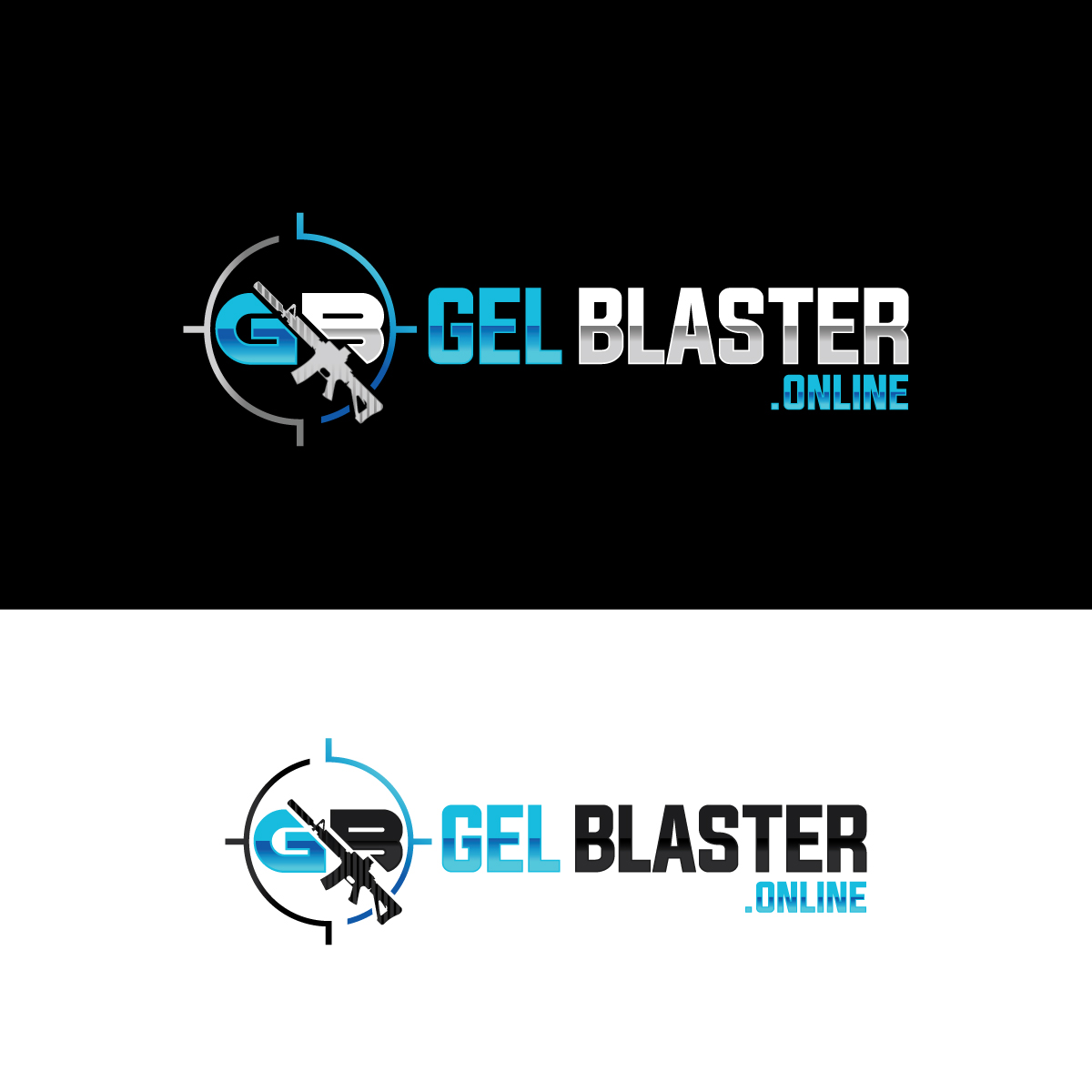 Logo Design for GB GelBlaster.online by FourtuneDesign | Design #24312027
