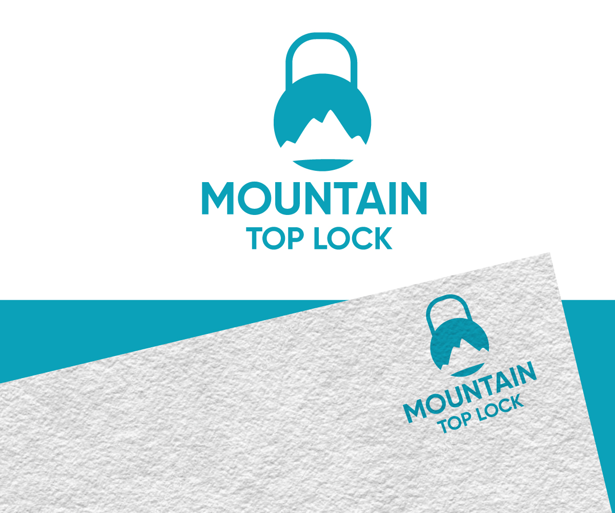 Bold, Serious, Locksmith Logo Design for Mountain Top Lock by Jay ...