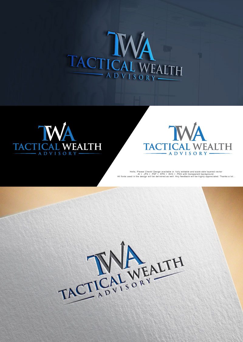 Bold, Professional Logo Design for Tactical Wealth Advisory by Basmala122 | Design #24250885