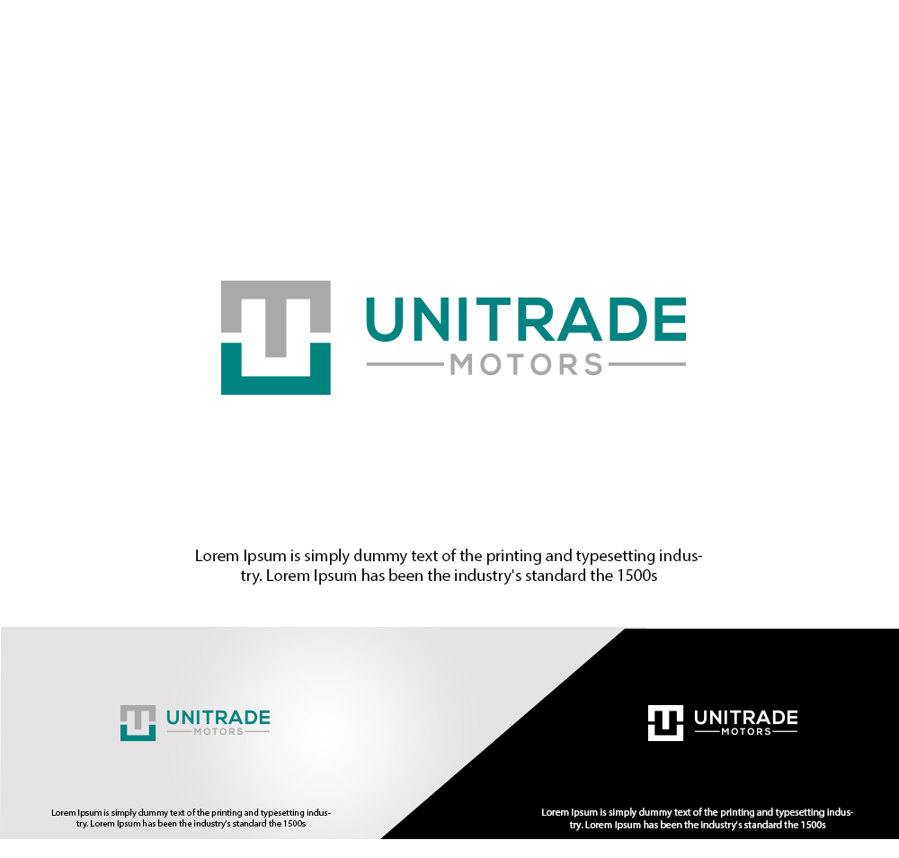 Bold, Serious Logo Design for Unitrade Motors by fasi 2 | Design #24261889