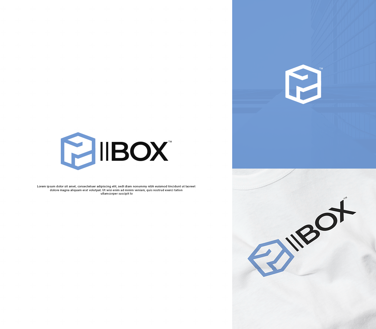 Modern, Bold Logo Design for "2Box" or "IIBox" by GBDESIGN | Design ...