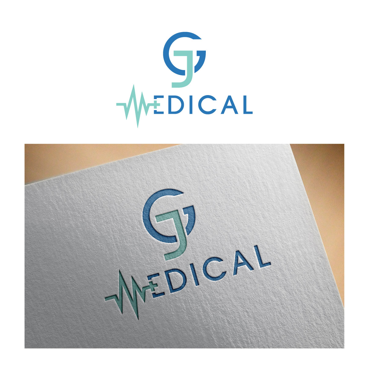 Health Product Logo Design for The logo should represent our name JG ...