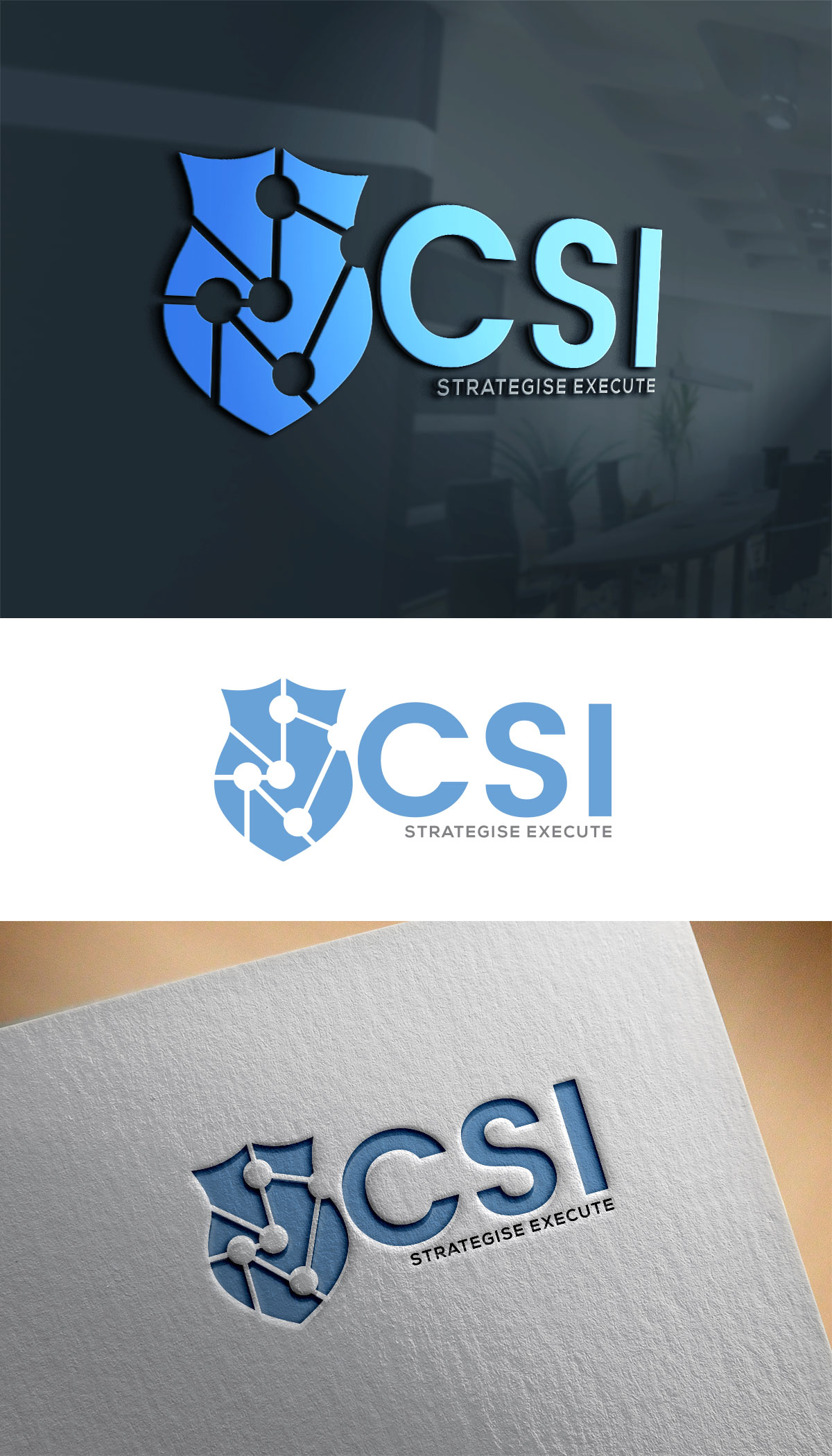 Modern, Professional Logo Design for CSI: Criminal Security ...