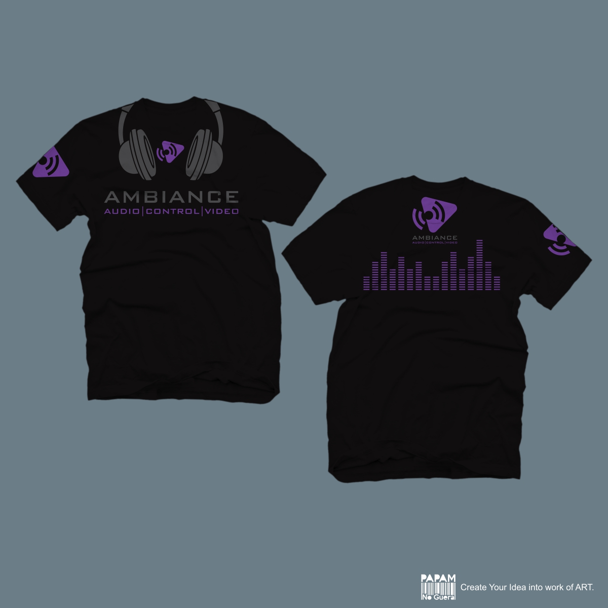 Modern, Bold T-shirt Design for a Company by papamnoguera | Design ...