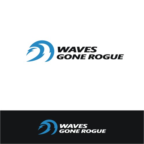 Serious, Colorful, Fashion Logo Design for A tidal wave in the middle ...