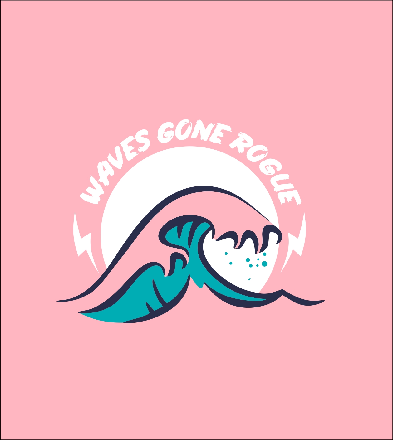 Serious, Colorful, Fashion Logo Design for A tidal wave in the middle ...