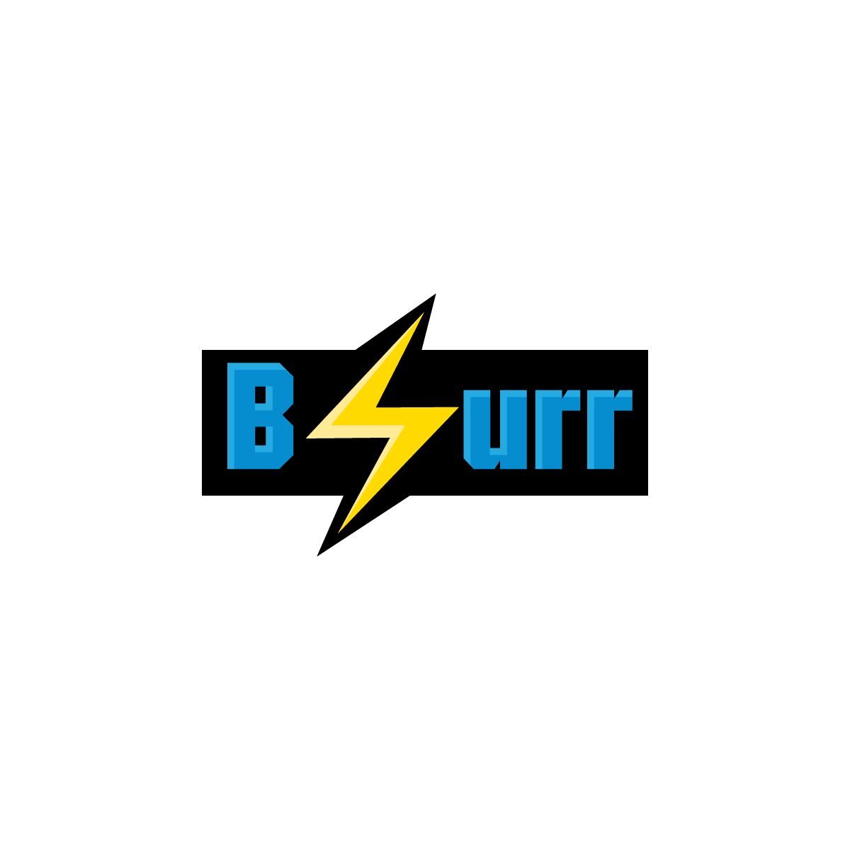 Masculine, Colorful, Entertainment Logo Design for Blurr by Kreative ...