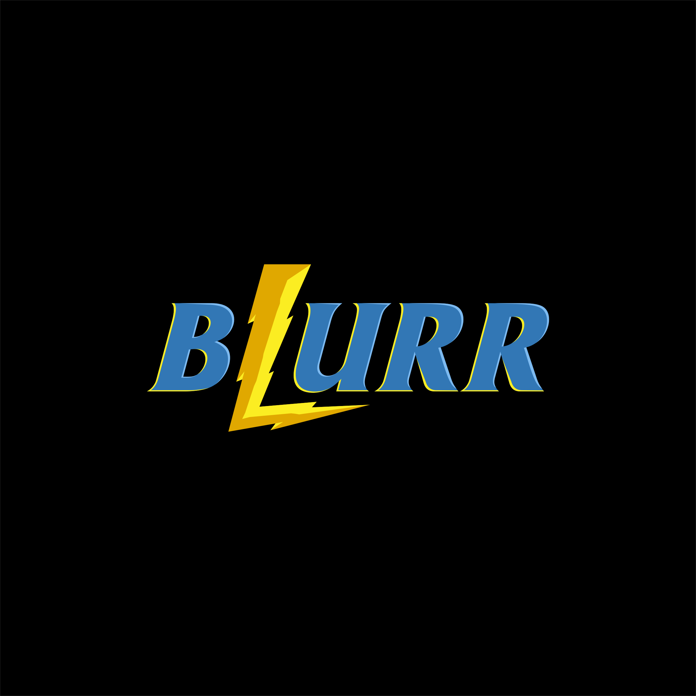 Masculine, Colorful, Entertainment Logo Design for Blurr by KOBES ...