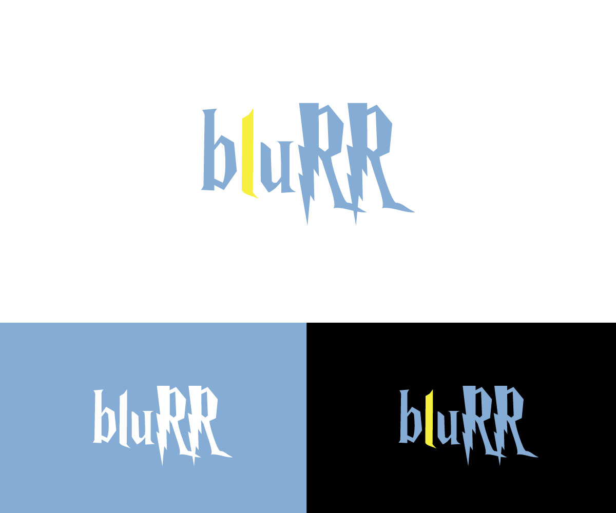 Masculine, Colorful, Entertainment Logo Design for Blurr by design new ...