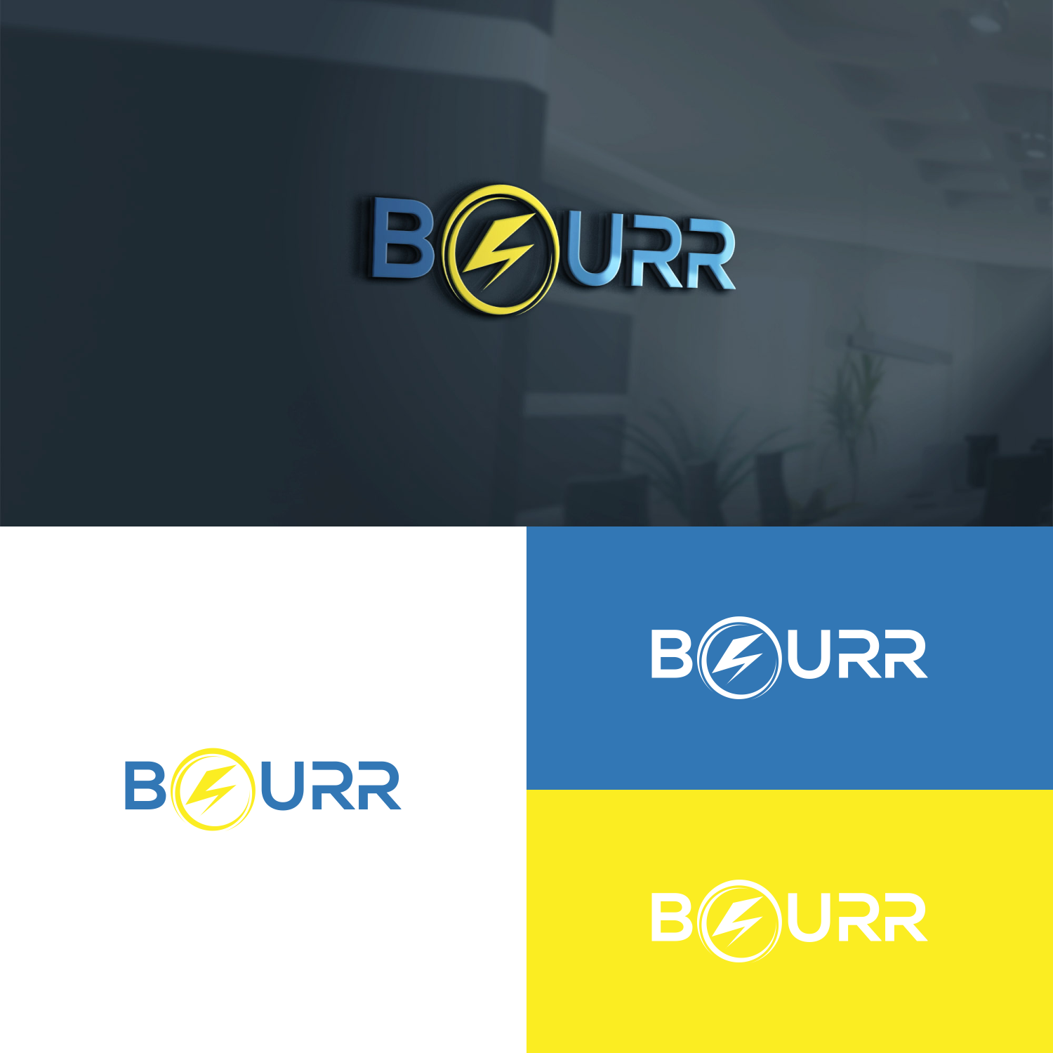 Masculine, Colorful, Entertainment Logo Design for Blurr by mbah sanem ...