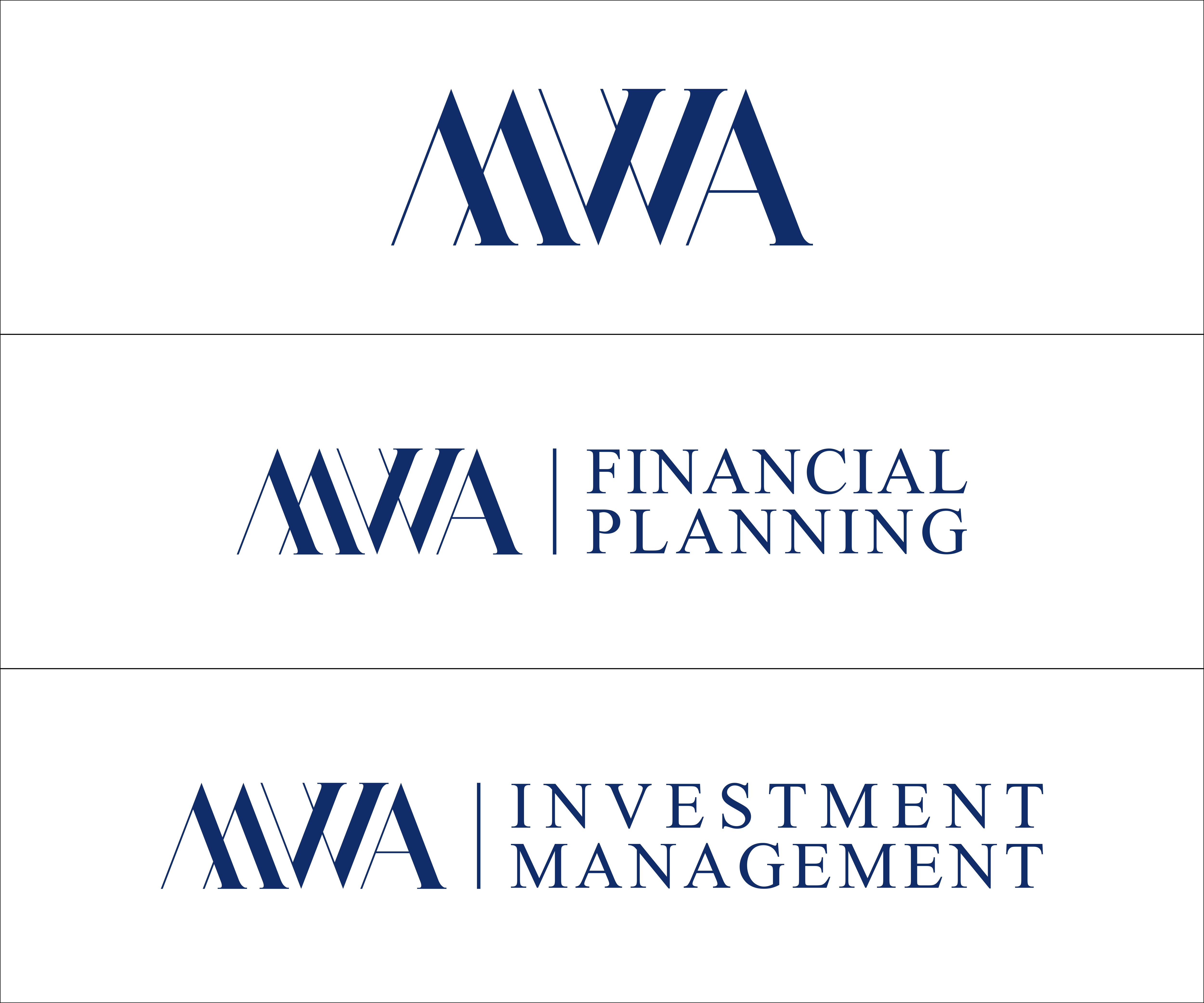 Traditional, Conservative, Financial Planning Logo Design for 3 Logos ...