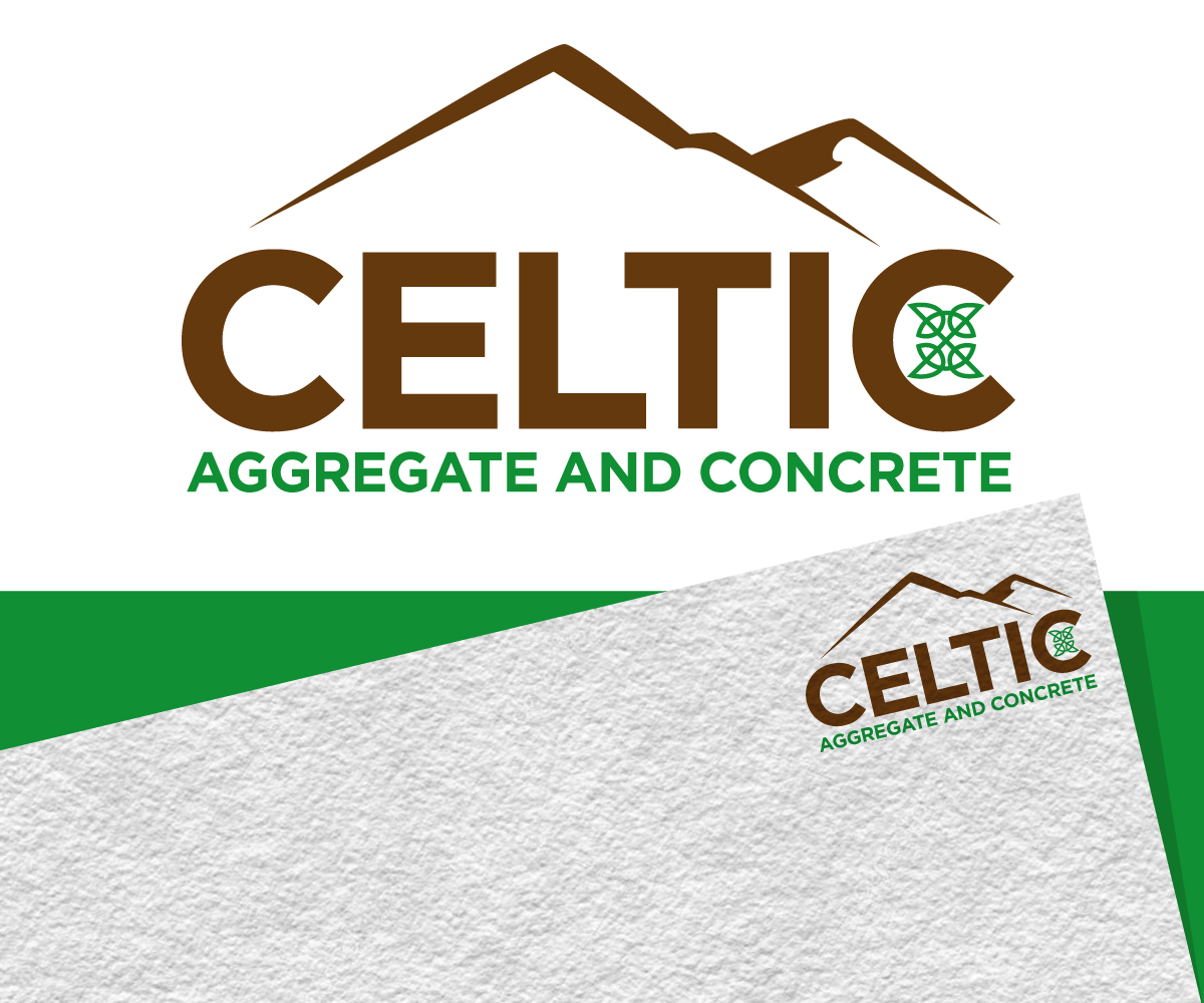 Bold, Serious, Construction Company Logo Design for Celtic Aggregate ...