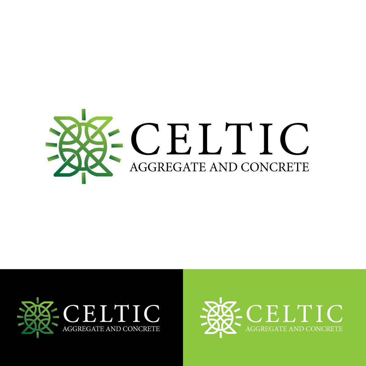 Bold, Serious, Construction Company Logo Design for Celtic Aggregate ...
