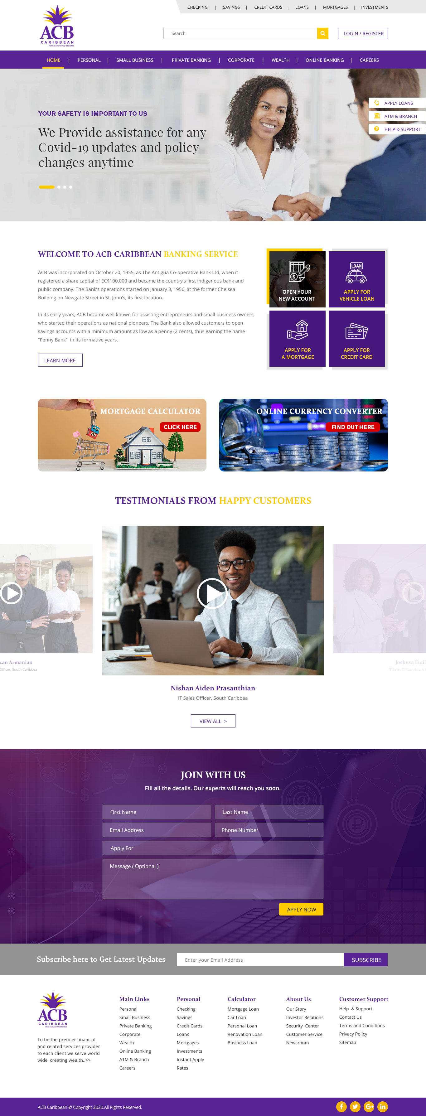 Modern, Serious, Banking Web Design for Orange Media Group by Creative ...